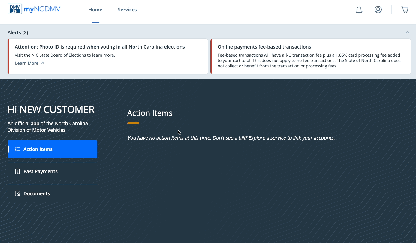 Complete a North Carolina Voter Registration Application on myNCDMV ...