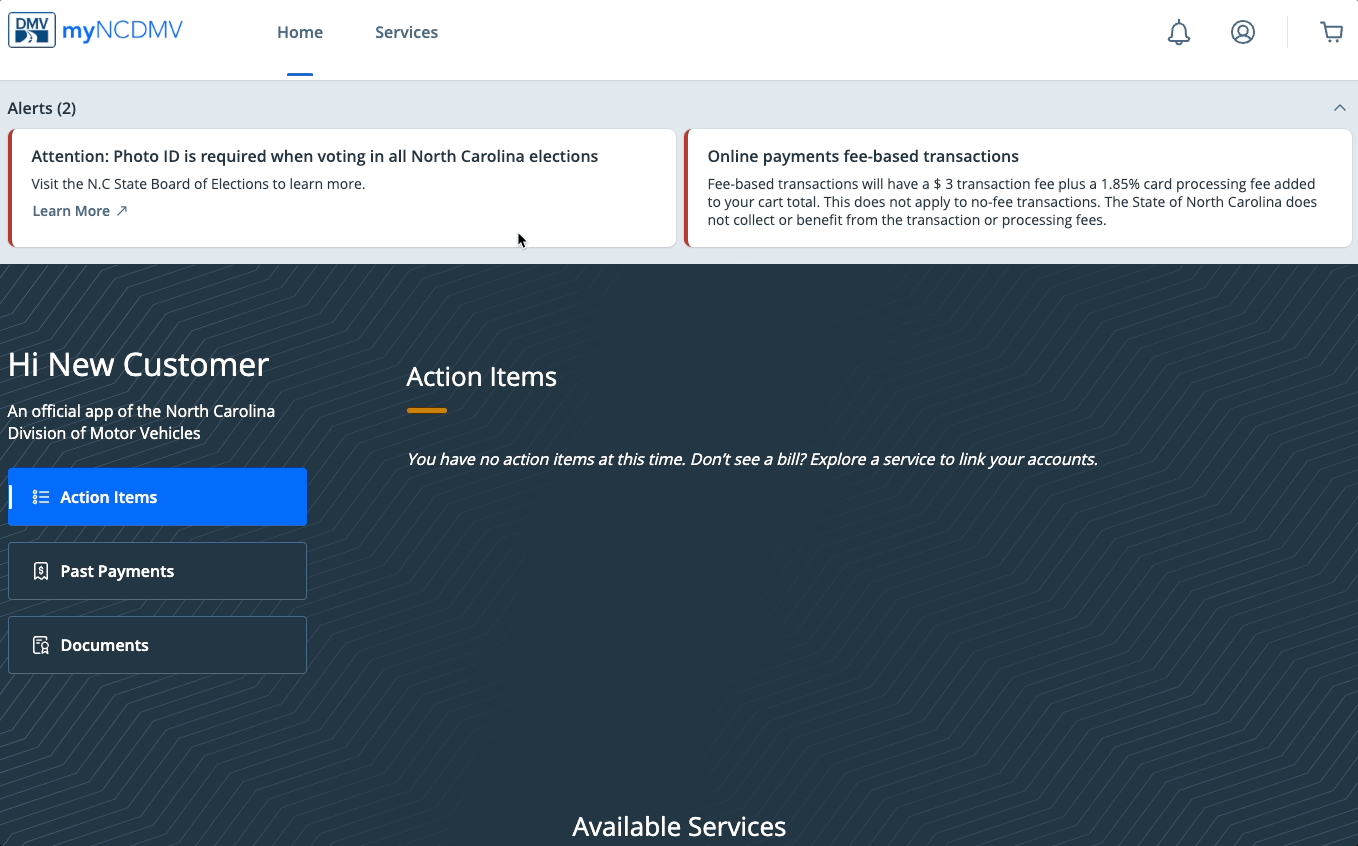 Order a North Carolina Driving Record on myNCDMV – myNCDMV